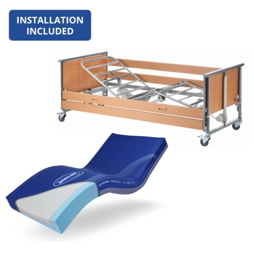 Invacare Ergo Profiling Bed and Mattress | Hospital Beds