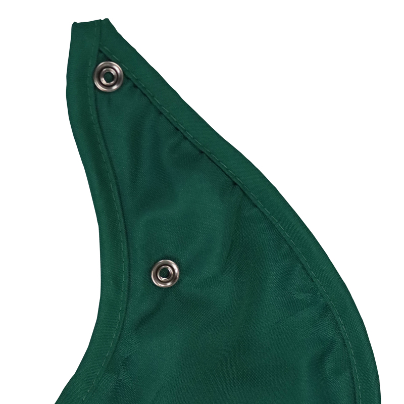 Pack of 10 Bibs for Elderly Adults (Green) | Hospital Beds