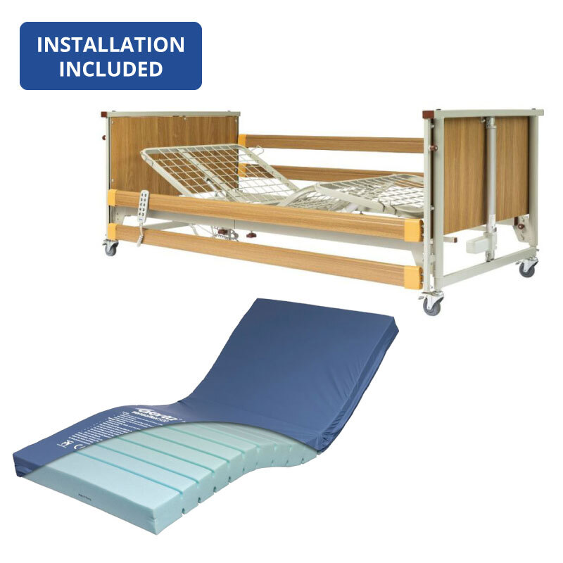Alerta Community Profiling Bed & Mattress | Hospital Beds