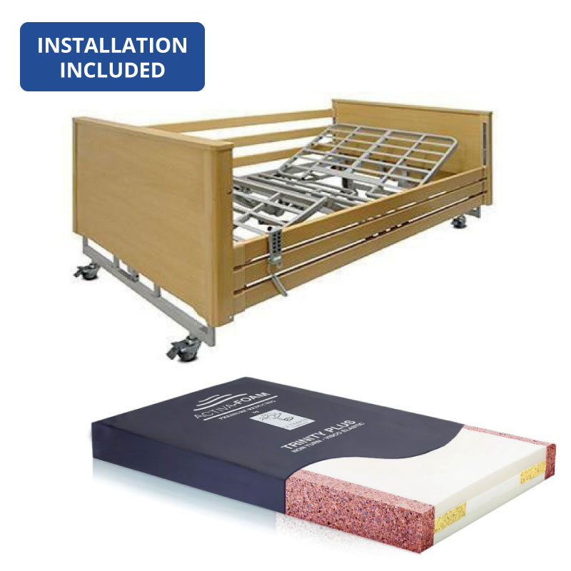 Soprano Bariatric Profiling Bed and Mattress | Hospital Beds