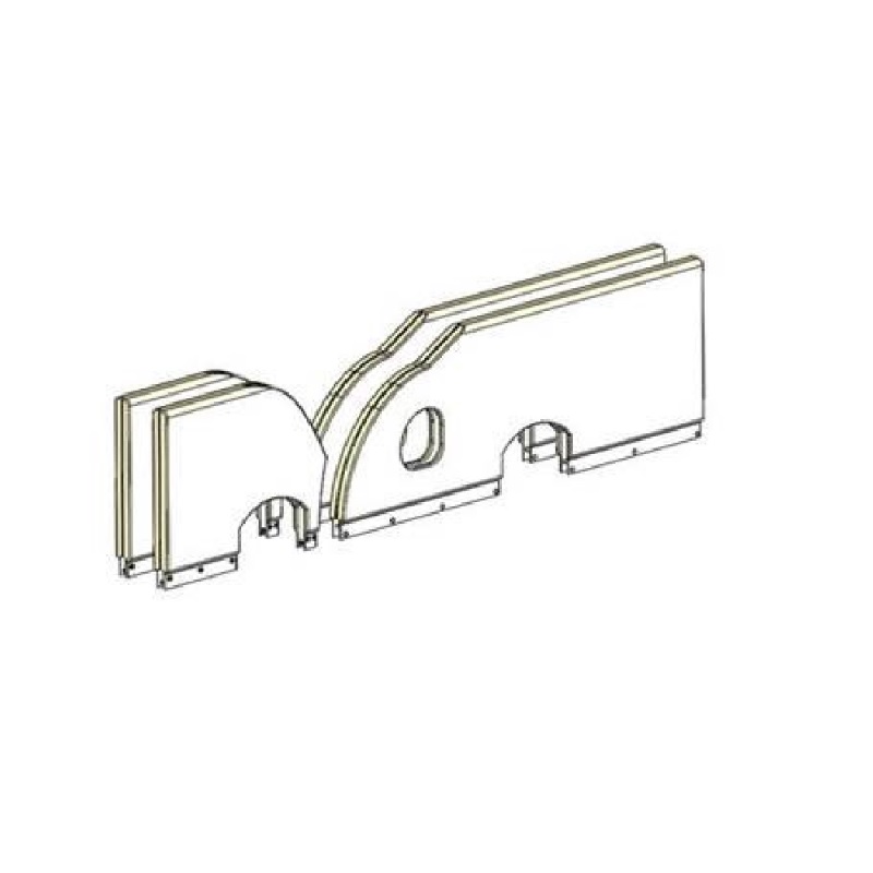 Split Side Rail Pads for the INNOV8 iQ Bed | Hospital Beds