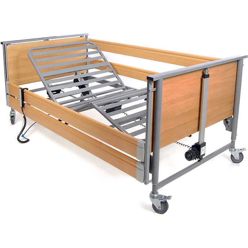 Harvest Woburn Community Profiling Bed with Wooden Side Rails ...
