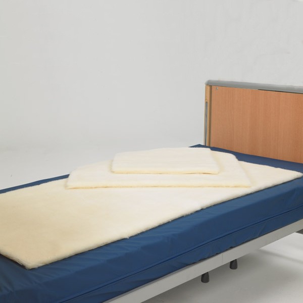 Pure Wool Pile Pressure Relief Bed Fleece | Hospital Beds