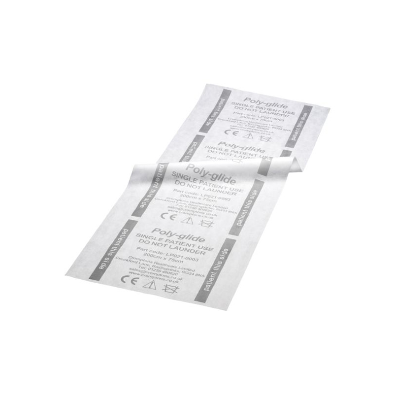 Cromptons Poly-Glide Flat Slide Sheets | Hospital Beds