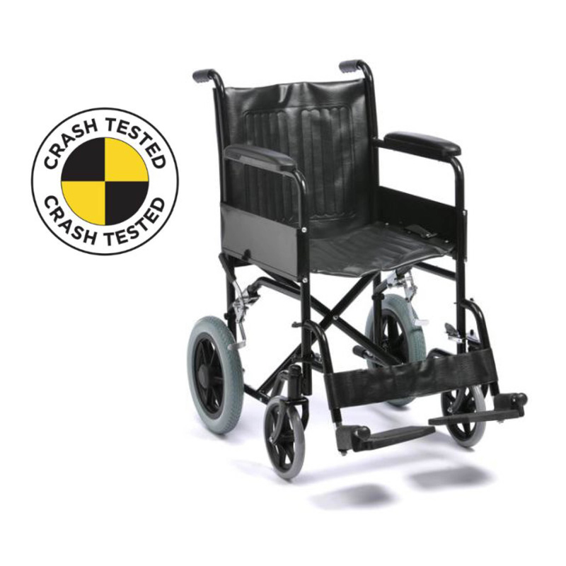 Drive Medical S1 Steel Transit Wheelchair | Hospital Beds
