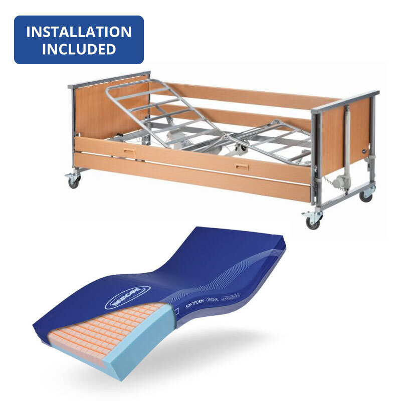 Invacare Ergo Profiling Bed and Mattress | Hospital Beds