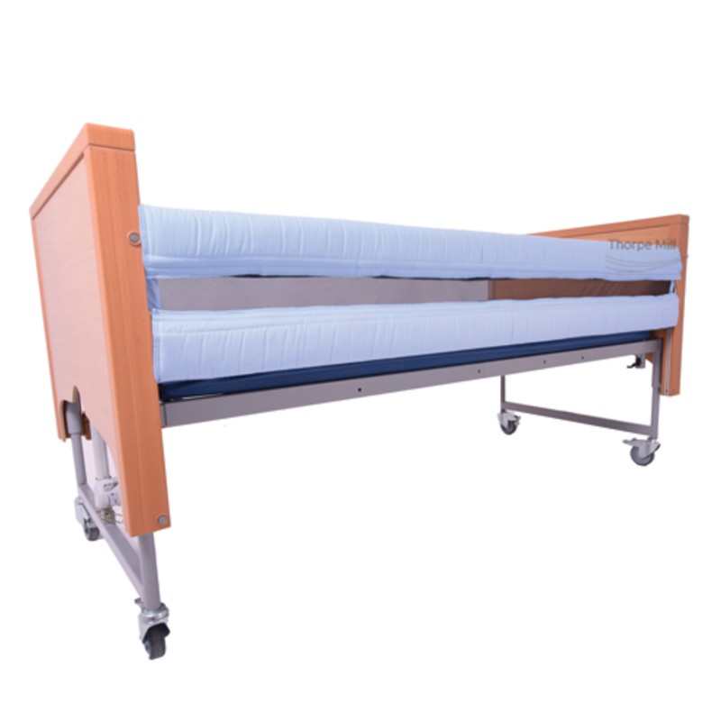 Quilted Bedside Bumpers for Two-Rail Beds | Hospital Beds