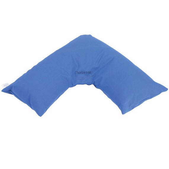 Orthopaedic V-Shaped Pillow Cover (Blue) | Hospital Beds
