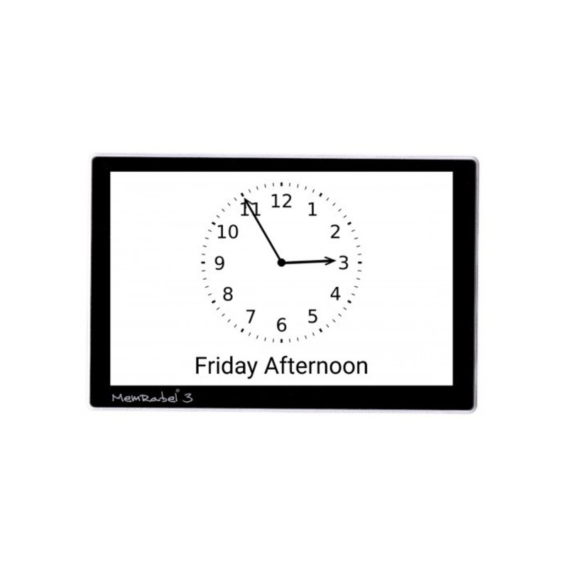 Memrabel 3 Touch Screen Dementia Alarm Clock | Hospital Beds